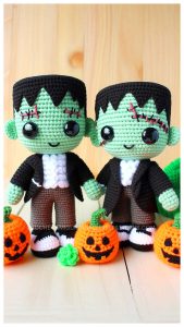 Amigurumi Frankenstein Crochet Free Pattern - Amigurumi