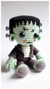 Amigurumi Frankenstein Crochet Free Pattern - Amigurumi