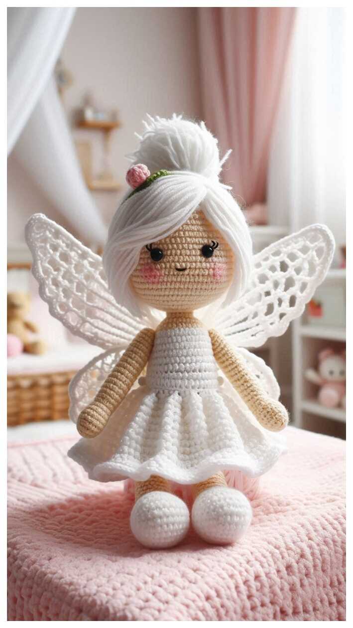 Amigurumi Fairy Doll Crochet Free Pattern - Amigurumi