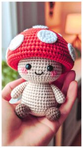 Crochet Mushroom Amigurumi Free Pattern - Amigurumi