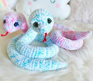 Amigurumi Snake Crochet Free Pattern - Amigurumi