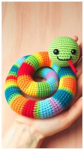 Amigurumi Snake Crochet Free Pattern - Amigurumi