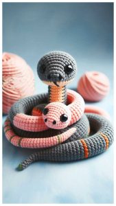 Amigurumi Snake Crochet Free Pattern - Amigurumi