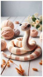 Amigurumi Snake Crochet Free Pattern - Amigurumi