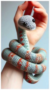 Amigurumi Snake Crochet Free Pattern - Amigurumi