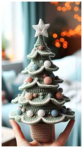 Crochet Christmas Tree Amigurumi Free Pattern - Amigurumi