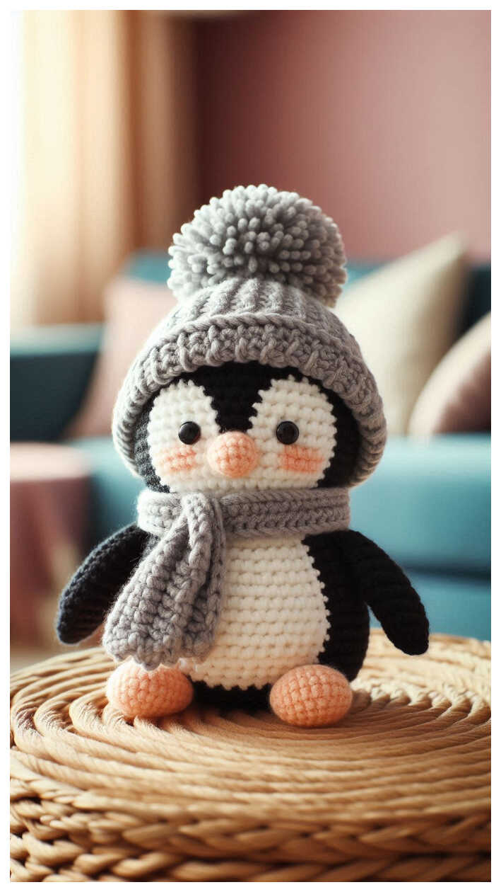 Amigurumi Cute Penguin Crochet Free Pattern - Amigurumi
