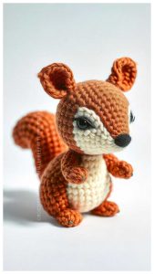 Crochet Squirrel Amigurumi Free Pattern - Amigurumi