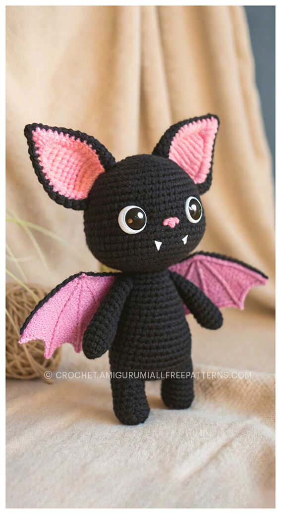 Amigurumi Bat Free Pattern - Amigurumi