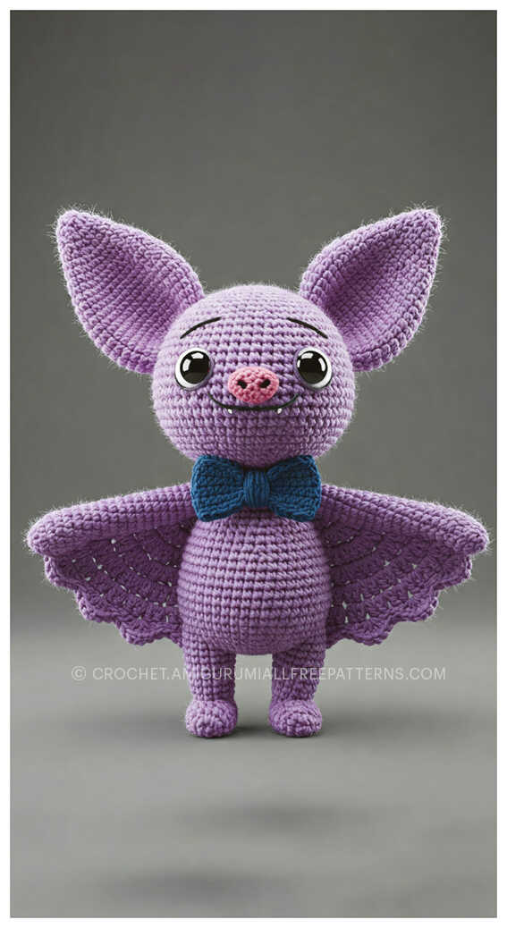Amigurumi Bat Free Pattern - Amigurumi