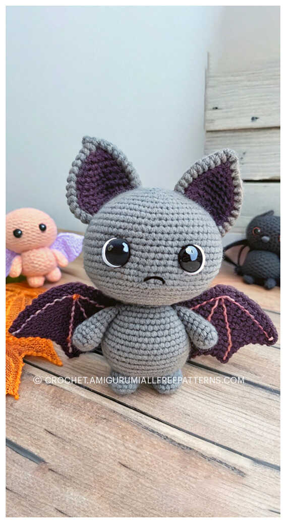Amigurumi Bat Free Pattern - Amigurumi