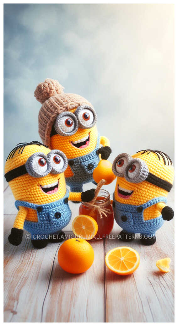 Amigurumi Cute Minion Crochet Free Pattern - Amigurumi