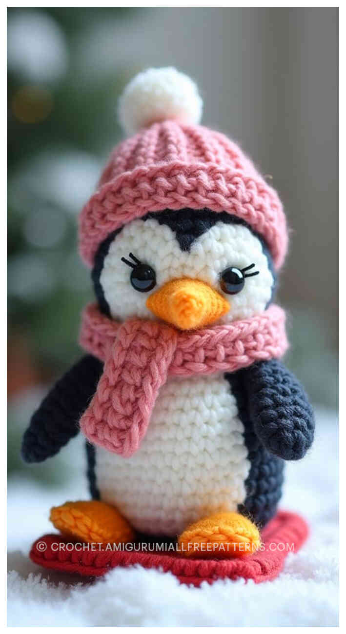 Amigurumi Mini Penguin Free Crochet Pattern - Amigurumi
