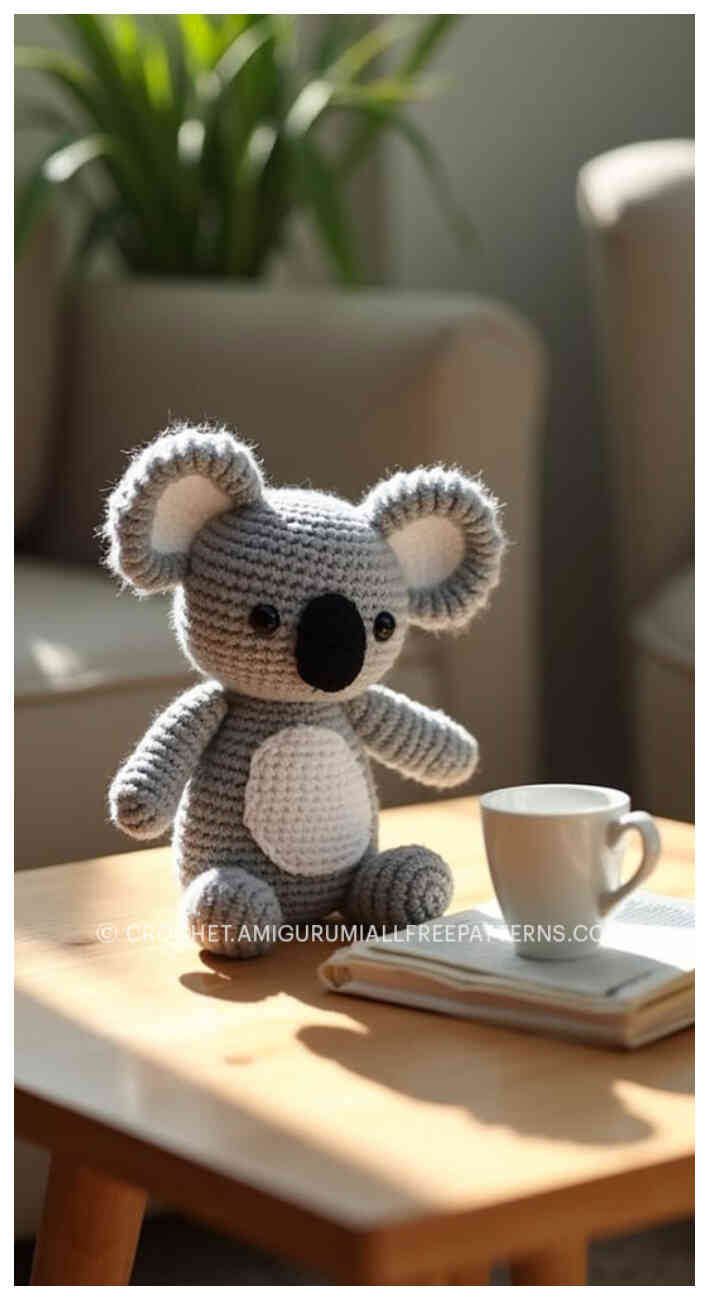 KIKO THE KOALA FREE AMIGURUMI PATTERN - Amigurumi