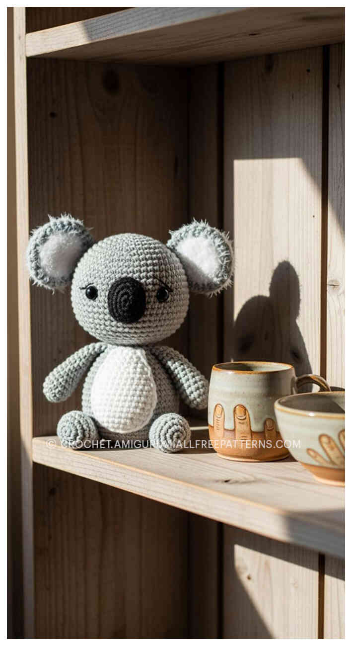 KIKO THE KOALA FREE AMIGURUMI PATTERN - Amigurumi