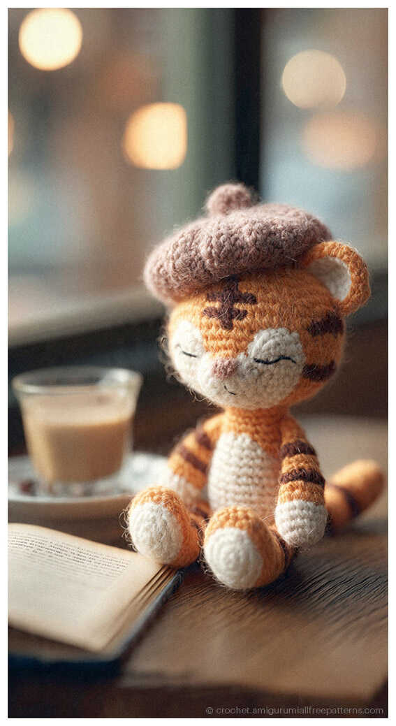 Free Easy Tiger Amigurumi Crochet Pattern: Beginner Friendly - Amigurumi