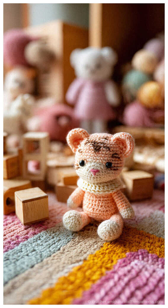 Free Easy Tiger Amigurumi Crochet Pattern: Beginner Friendly - Amigurumi